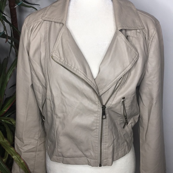 therapy | Jackets & Coats | Therapy Motorcycle Pleather Jacket | Poshmark